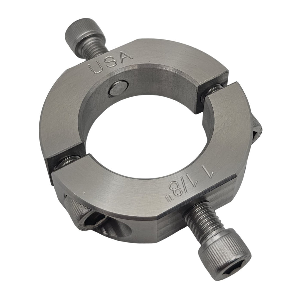 1.125" Diameter – Mountable Clamping Two Piece Shaft Collar - 303 Stai ...